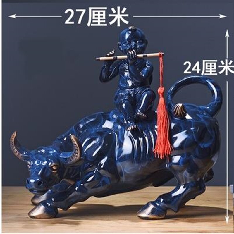 Simulation Wall Street Bull Statue Crafts, Europea... – Grandado