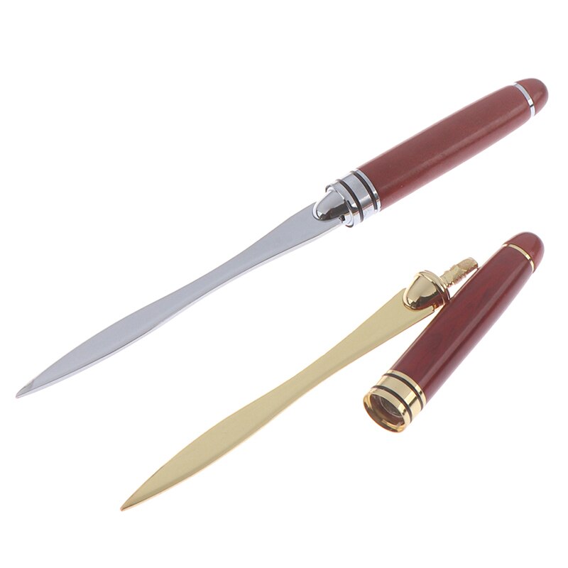 Wood Handle Letter Opener Stainless Steel Letter O... – Vicedeal
