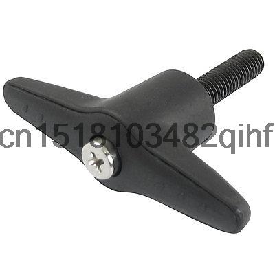 Black 8mm Male Thread Spring Loaded T Shaped Adjus... – Grandado