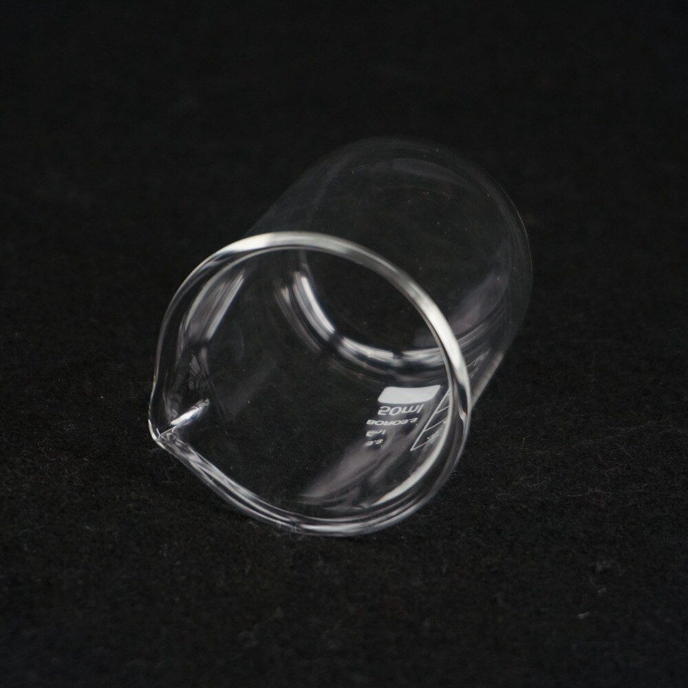 50ML Low Form Beaker Chemistry Lab G3.3 Borosilica... – Grandado