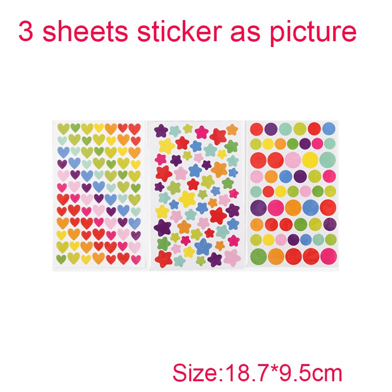 3 Sets Puzzle Dot Stickers Animal Princess Drawing... – Grandado