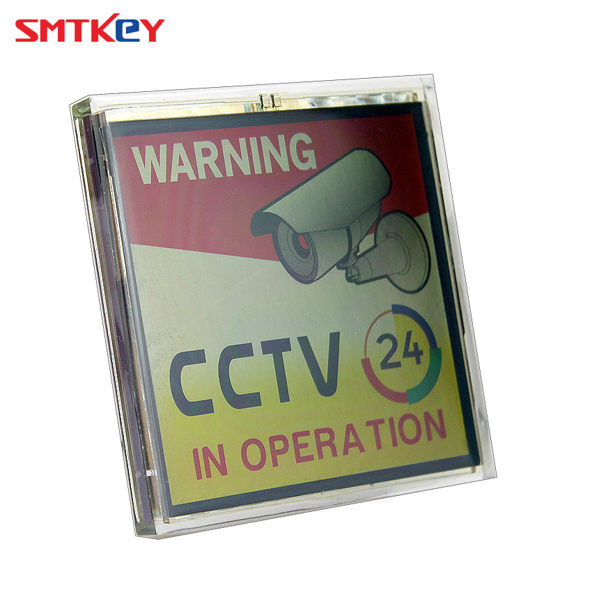 Security Flashing Warning CCTV Sign waterproof cct... – Grandado