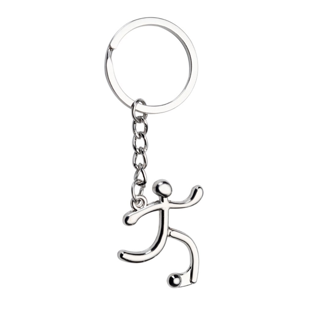 Sports Logo Key Chain Bike Running Weightlifting F... – Grandado