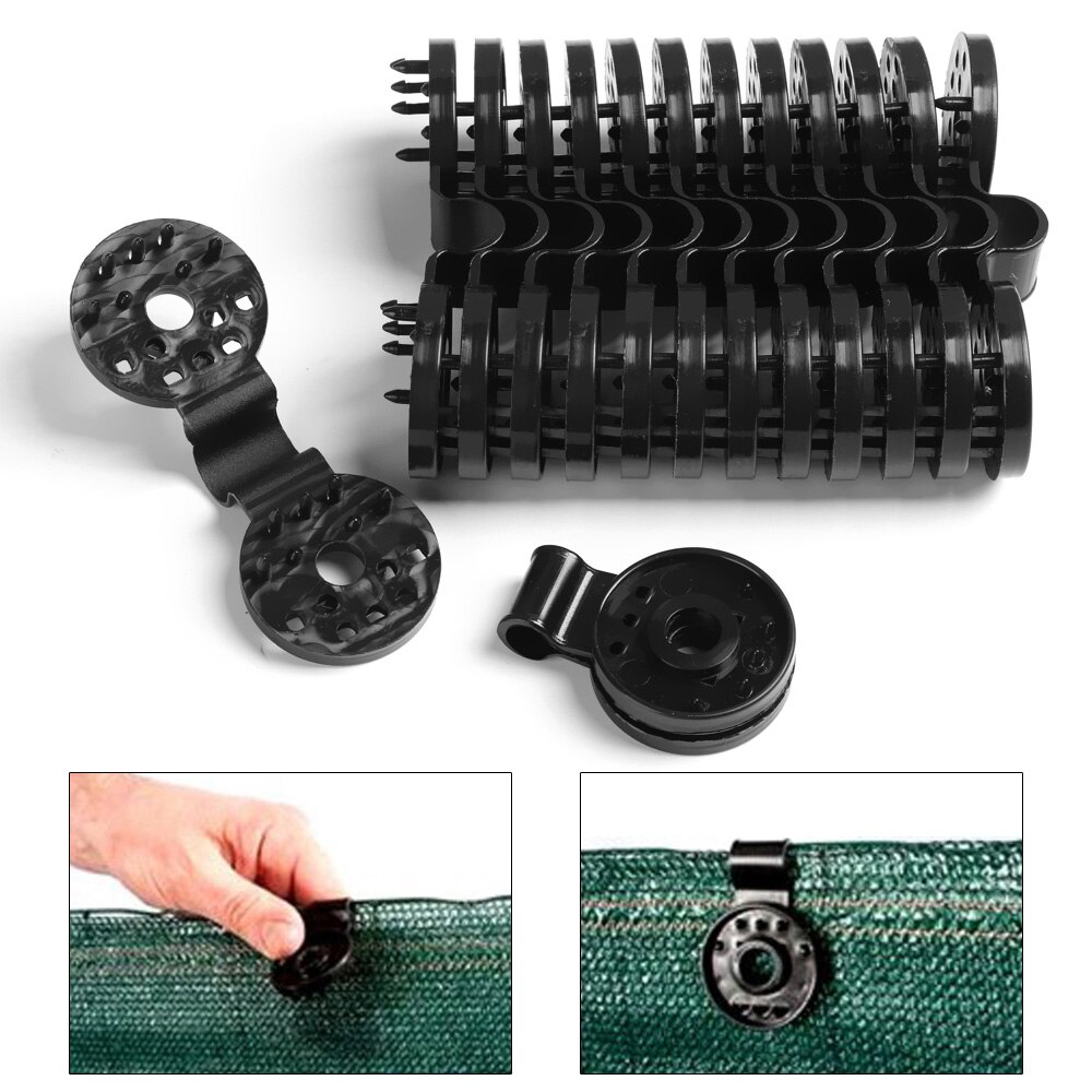20Pcs Zonnescherm Netto Clip Tuingereedschap Kas S... – Grandado