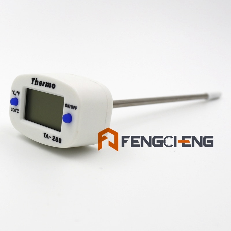 Digitale Thermometer, LCD Anzeige, Lebensmittel Temperatur Sensor ...