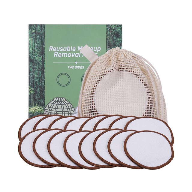Reusable Bamboo Cotton Makeup Remover Pad, Organic... – Vicedeal