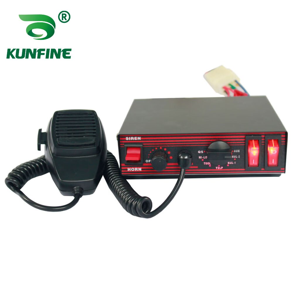 KUNFINE Federal Signal 200W wireless car siren 10 ... – Vicedeal