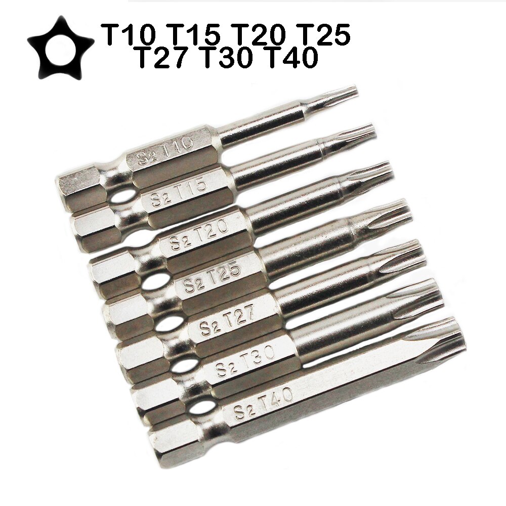 7Pcs Set 50Mm Magnetische 5-Point Star/Torx Schroe... – Grandado