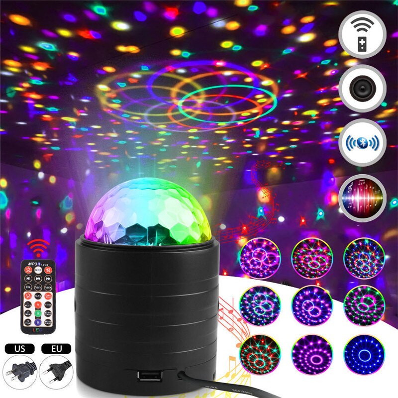 Bluetooth Music Magic Ball Light Starry Sky Led Pr... – Vicedeal