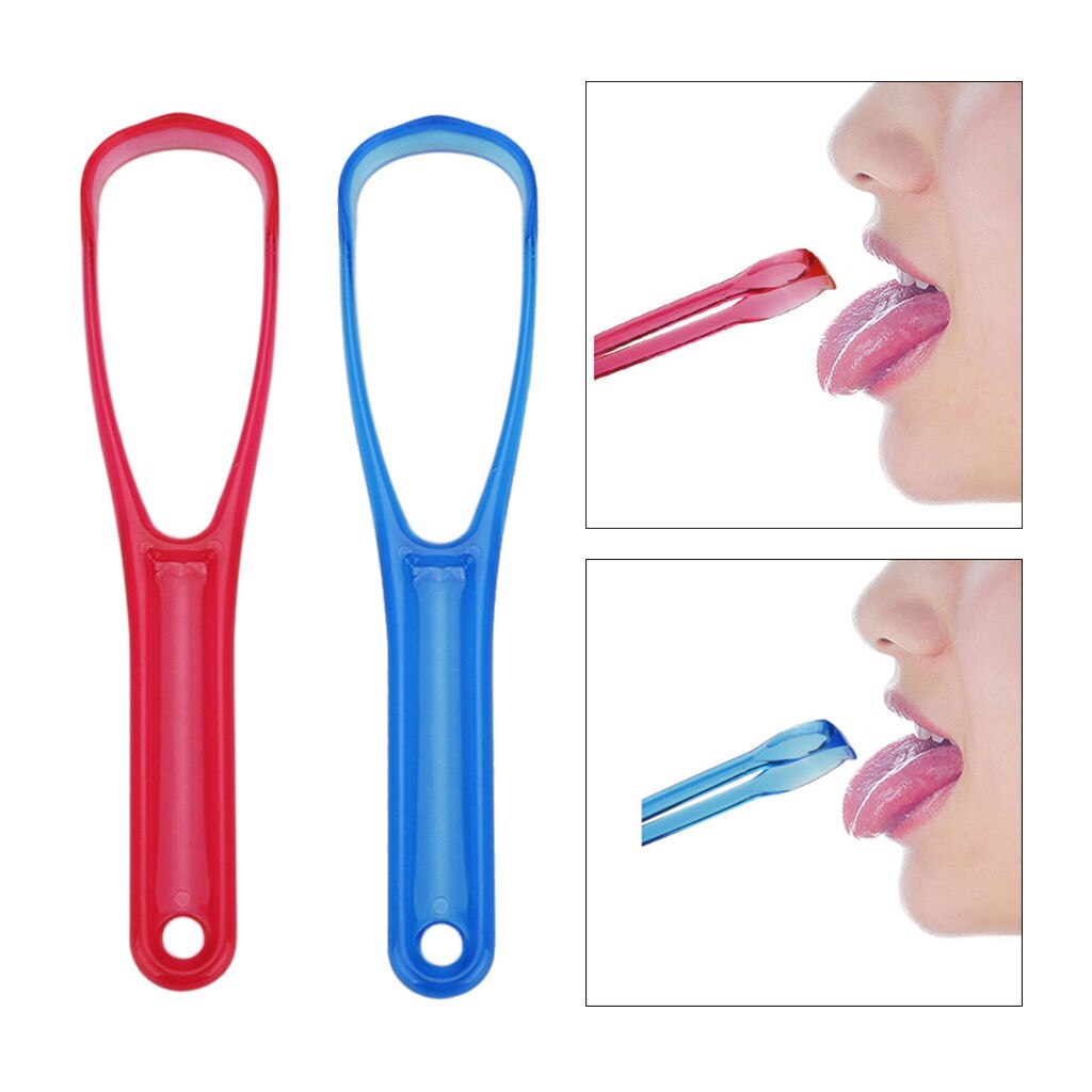Plastic Tongue Cleaning Scraper Oral Hygiene Care ... – Grandado