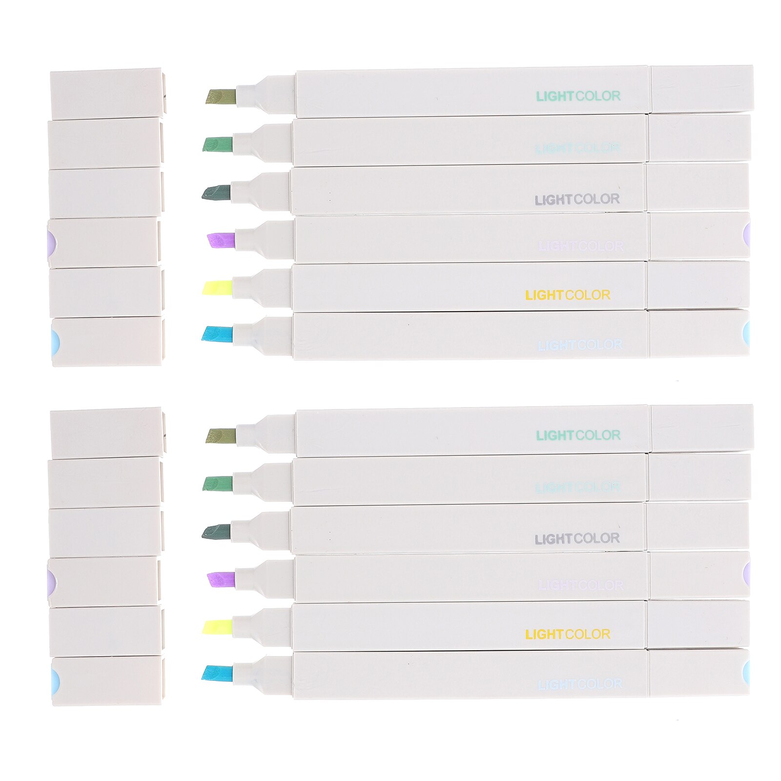 12Pcs Duurzaam Stempel Markers Creatieve Markering... – Vicedeal