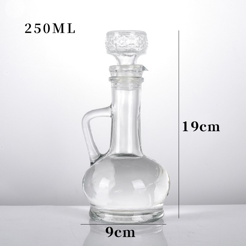 Kitchen Oil Pot Transparent Oil bottle190/250/350/... – Grandado