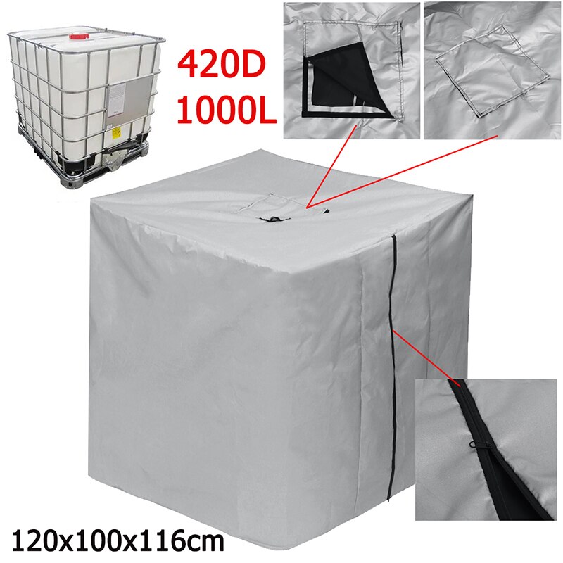 Voor 1000L Ibc Container Cover Water Tank Zon Rege... – Grandado