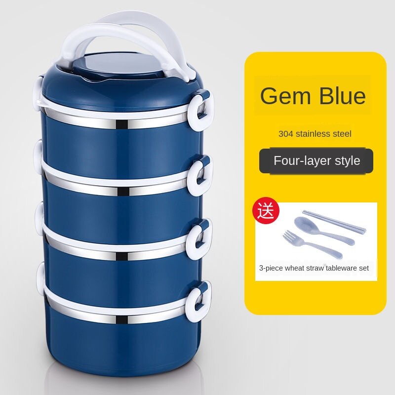 Extra Dikke 304 Geïsoleerde Lunchbox Vat Kantoorme... – Grandado