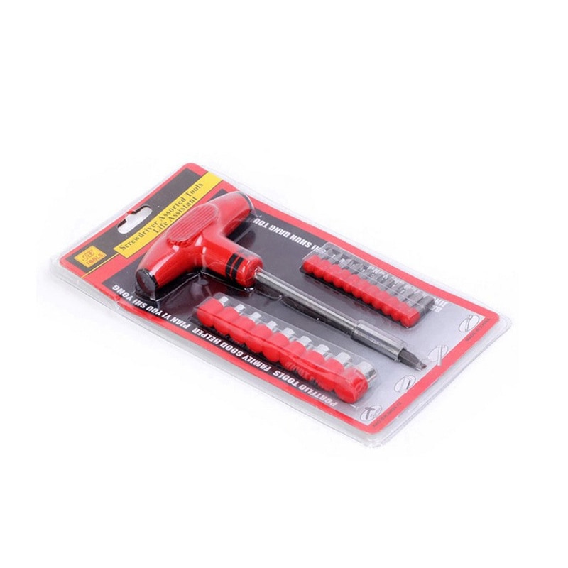 24Pcs Screwdriver Set T-Handle Bit Driver Socket S... – Grandado
