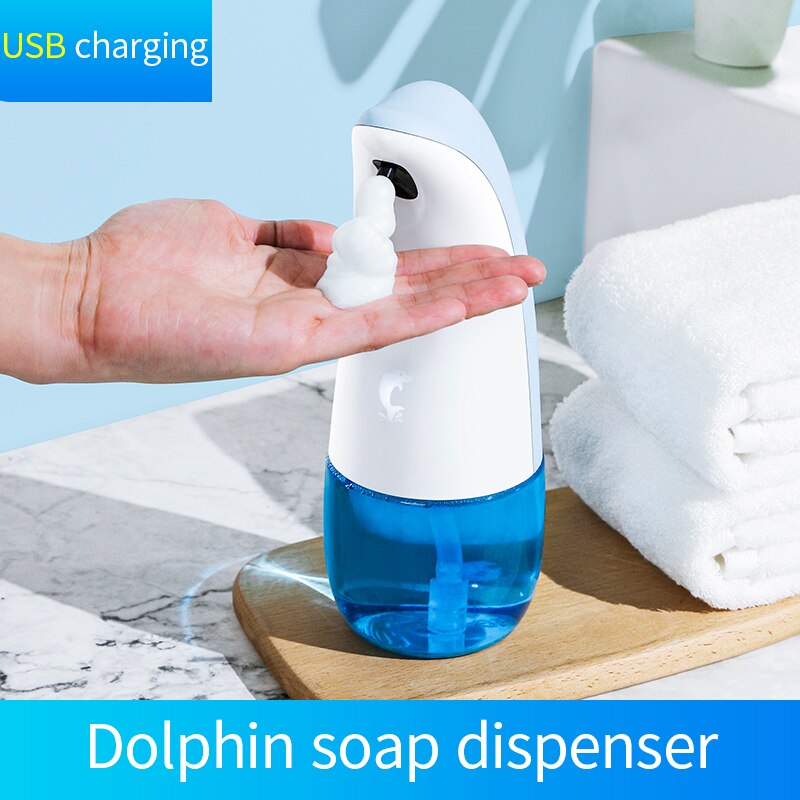 Bathroom Foam Soap Dispenser Cute Dolphin Style US... – Grandado