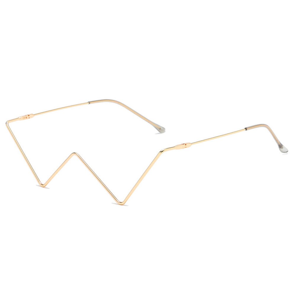 Diamond Steam punk Sunglasses Frames Triangle Eyeg... – Vicedeal