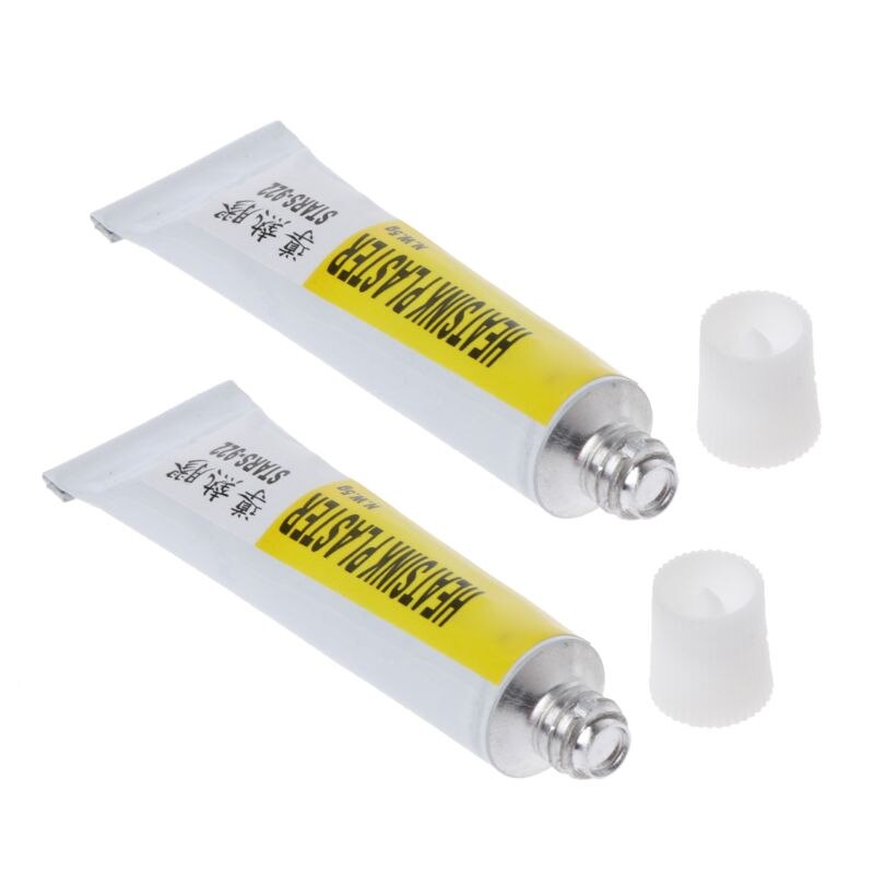 2Pcs Heatsink Plaster Thermal Silicone Adhesive Co... – Grandado