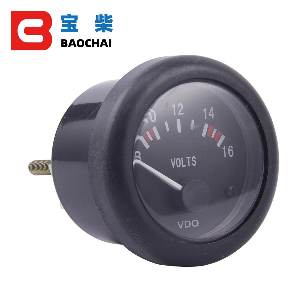 Vdo Voltage Gauge 12 V/24 V Optioneel – Vicedeal