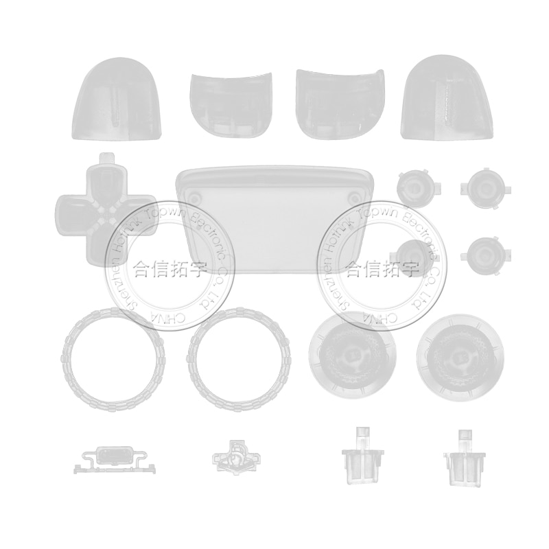 HOTHINK Replacement Transparent Button For PS5 Con... – Grandado