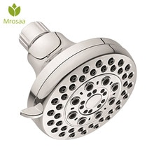 High Pressure ABS Chrome Finish 4 inch Shower Head... – Grandado