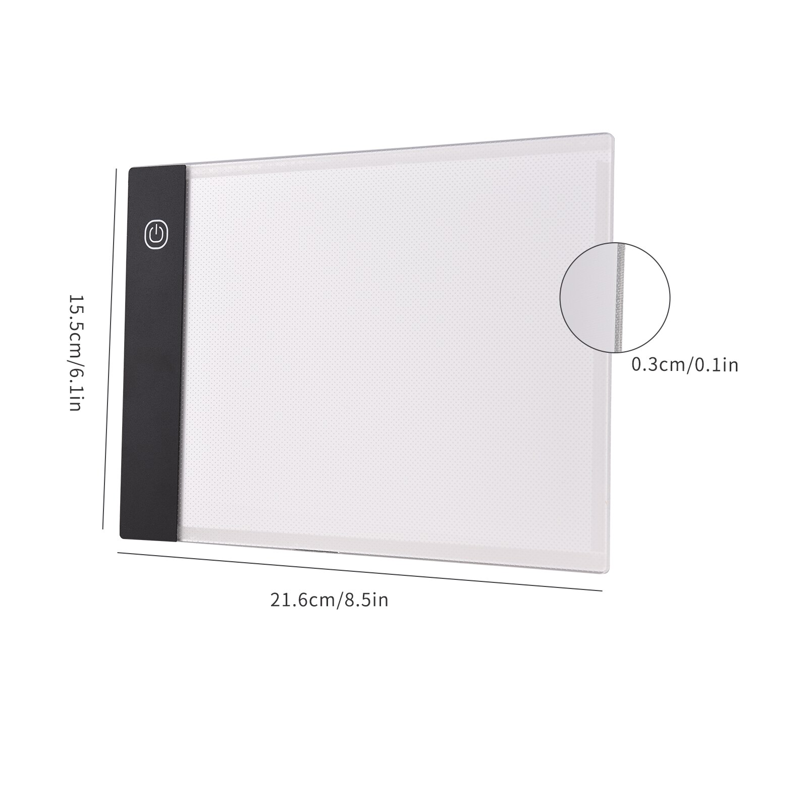 A4 Led Light Pad Tracer 3Mm Ultra-Dunne Tekentafel... – Grandado