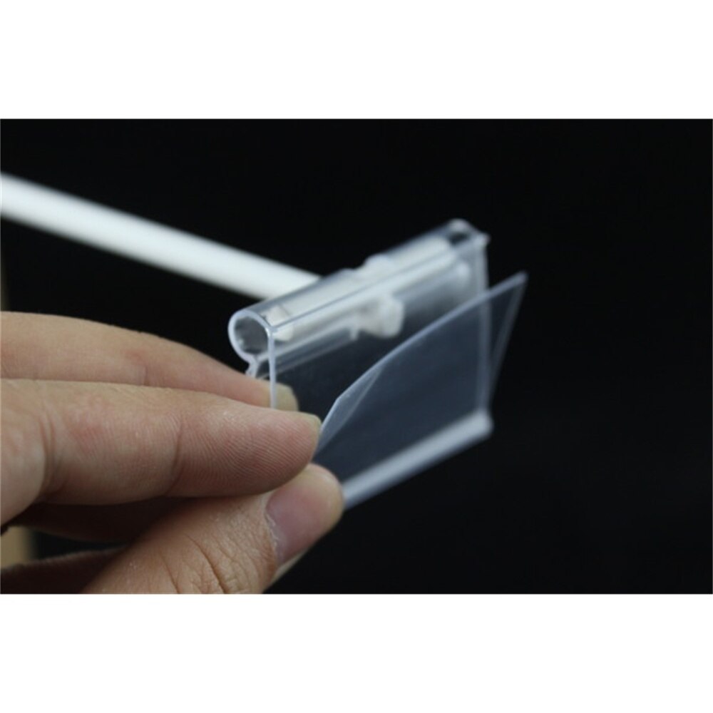 60pcs Plastic Sign Label Holder Hanging Hook Shelf... – Grandado