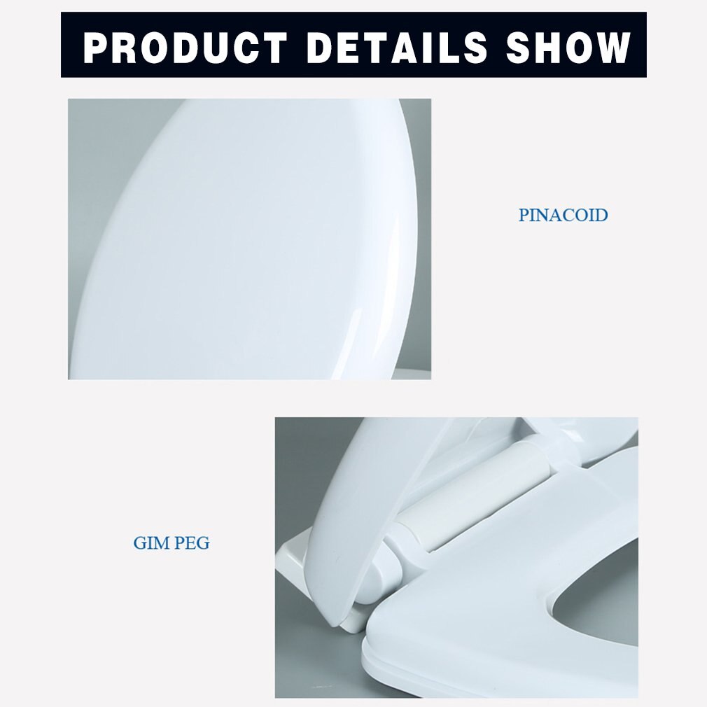 Toiletbril Slow Close Nooit Los Pp Plastic Antisli... – Vicedeal