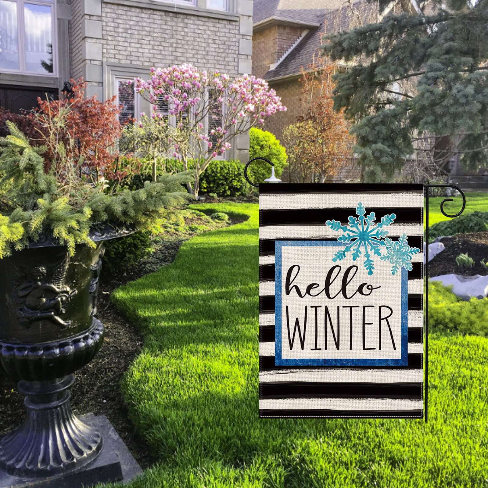 Outdoor Banner Flag Grommets Fade Resistant Outsid... – Grandado