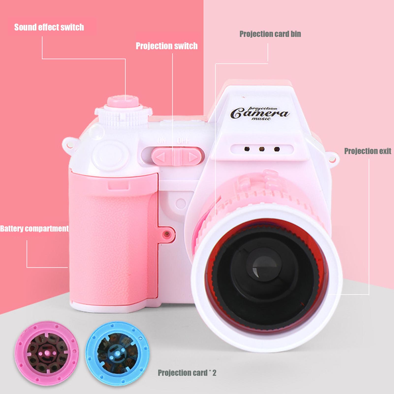 Kids Toys Simulation Camera Projector Lighting Mus... – Grandado