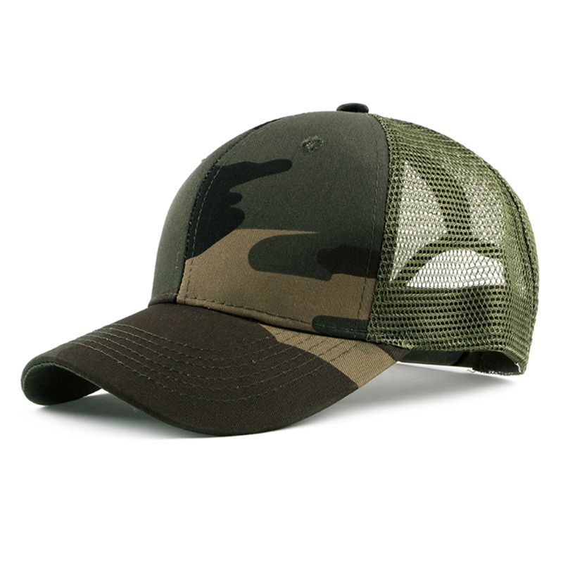 Mode Camouflage Mesh Baseball Cap Ademend Snapback... – Vicedeal