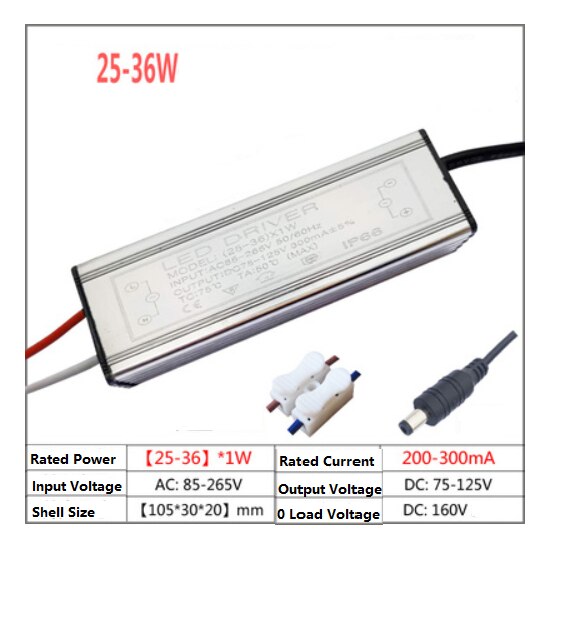 Waterproof Ballast Resistor 36 48 W Constant Curre... – Grandado