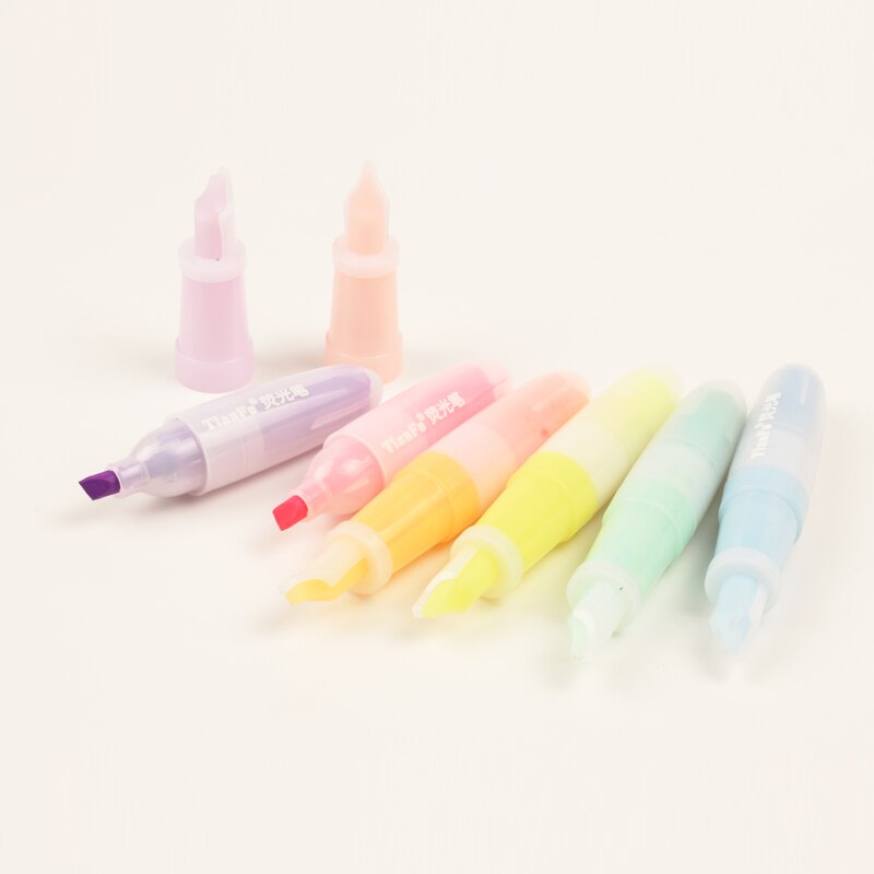 Fountain Pen Shaped Fluorescent Highlighter Mini T... – Grandado