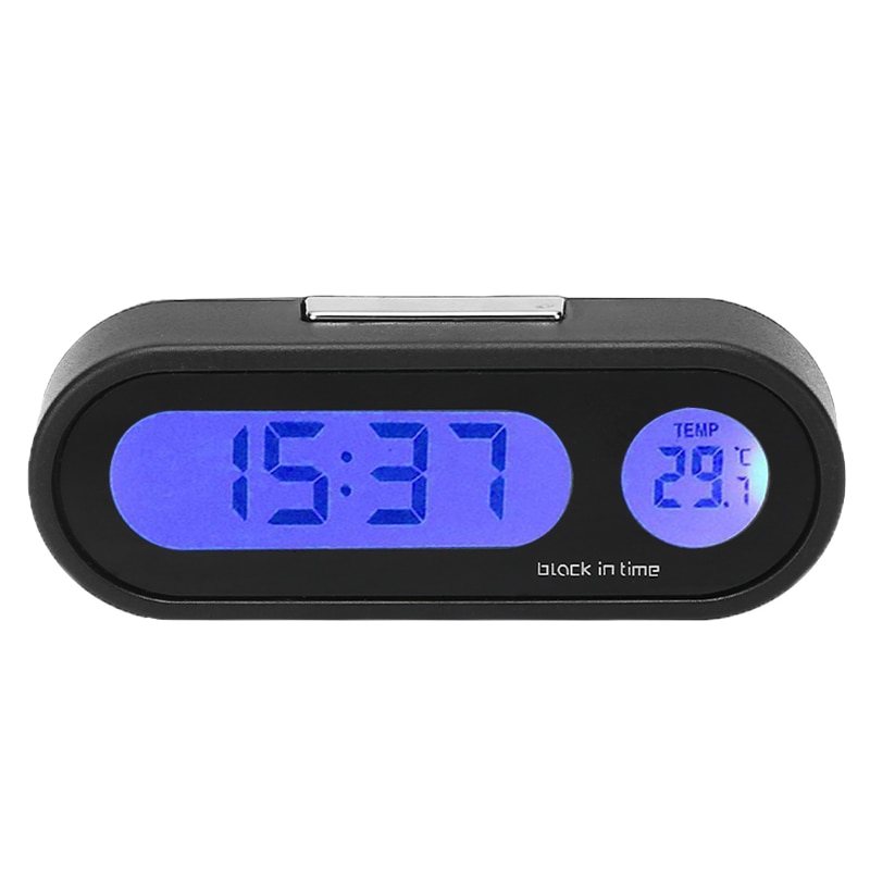 Auto Styling 1PC 12V LCD Car Electronic Time Clock... – Vicedeal