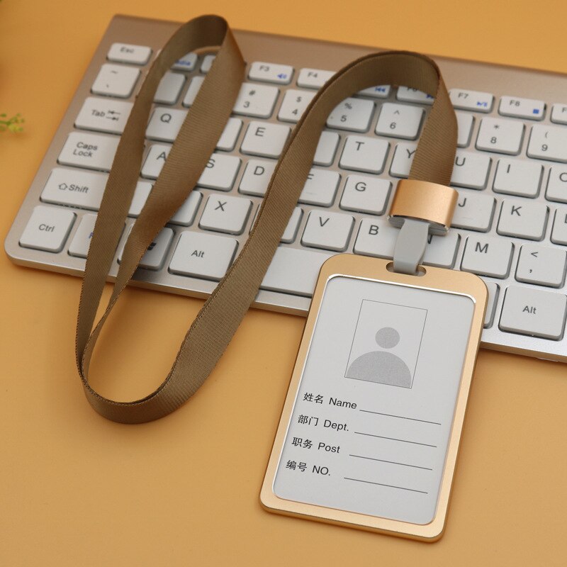 Work Card Holders With Rope Aluminium Alloy Busine... – Grandado