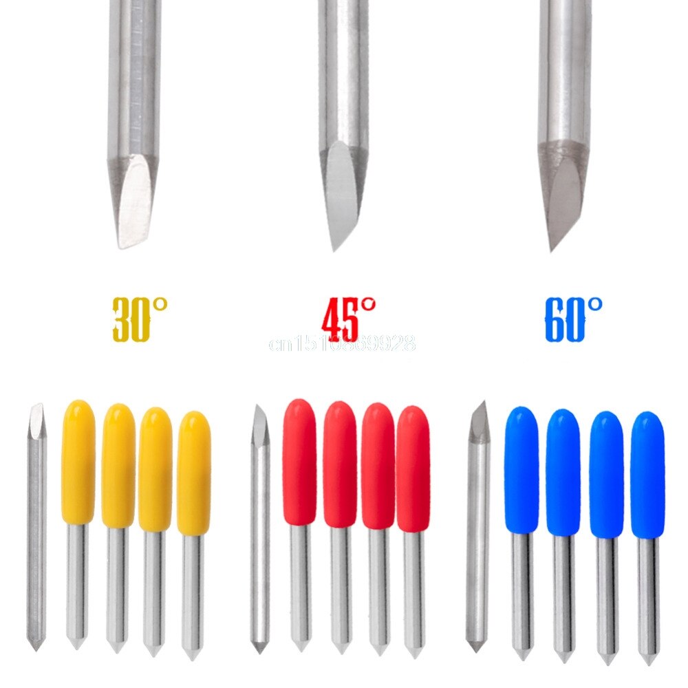 5Pcs/set 30/45/60 Degree Blades Cutting Plotter Fi... – Grandado