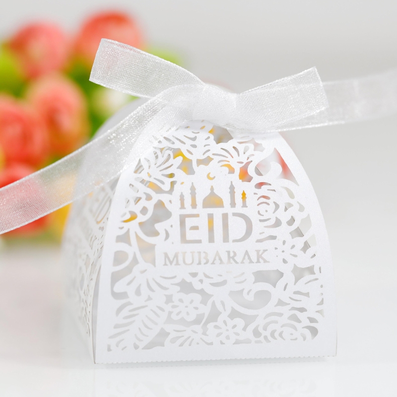 50Pcs Eid Mubarak Candy Box Ramadan Decoratie Holl... – Vicedeal