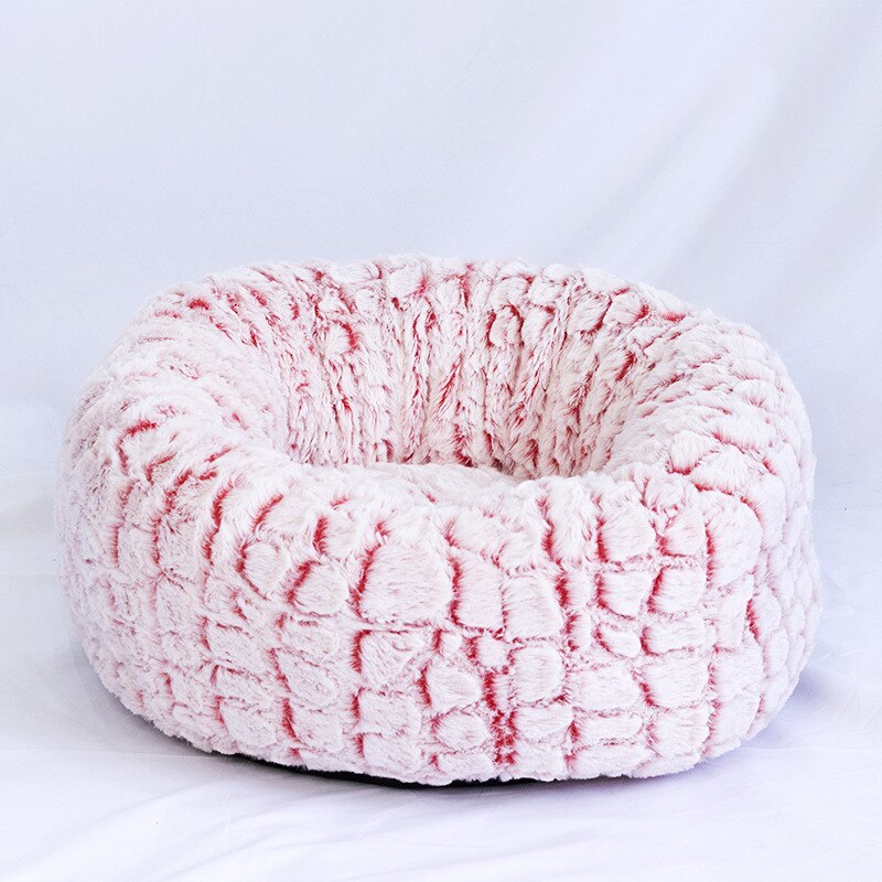 Pluche Hond Bed Donut Claming Hond Bedden Hondenma... – Grandado