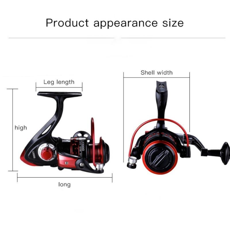 Fishing Spinning Fishing Reel Saltwater Carretilha... – Grandado