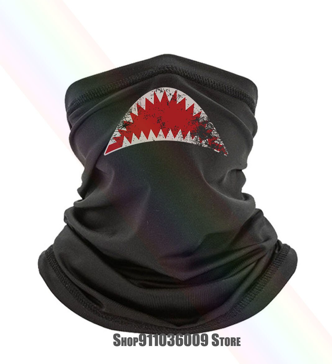 Haai Mond Open Tanden Oceaan Sjaal Bandana – Vicedeal