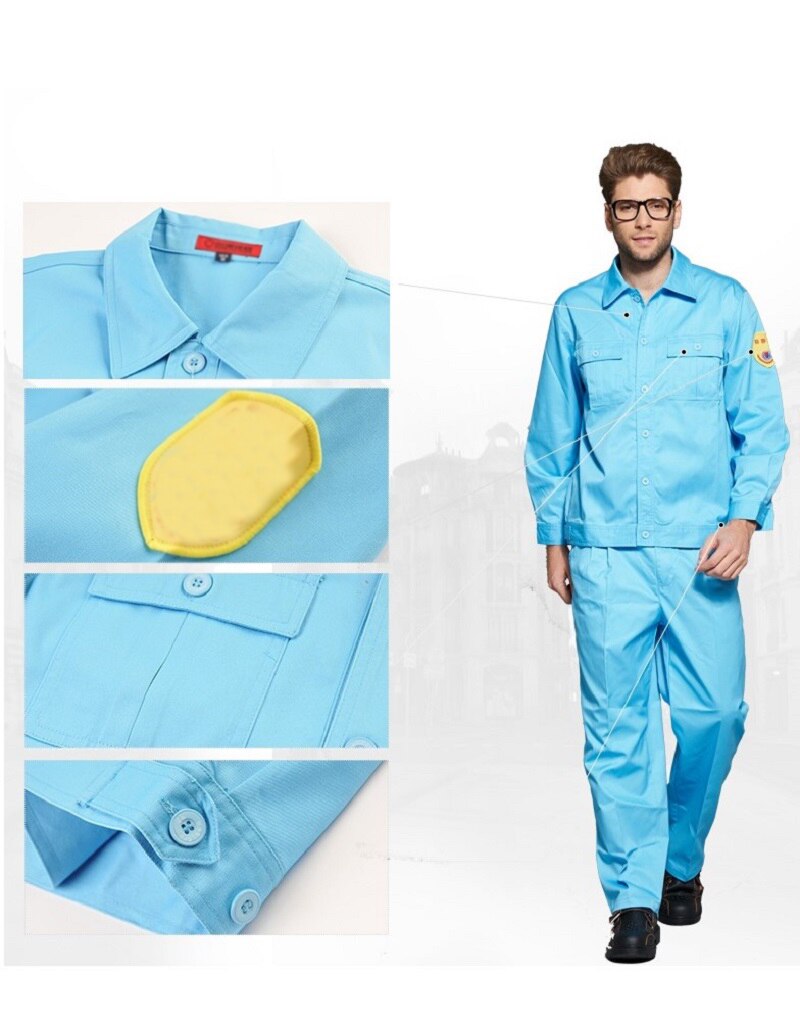 Work coverall anti-static electrician uniform Dura... – Grandado