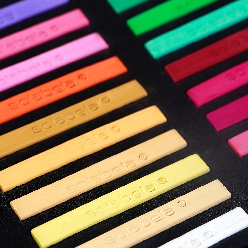 Solabela 48 PCS Prague Artist Pastel Chalks Soft C... – Vicedeal