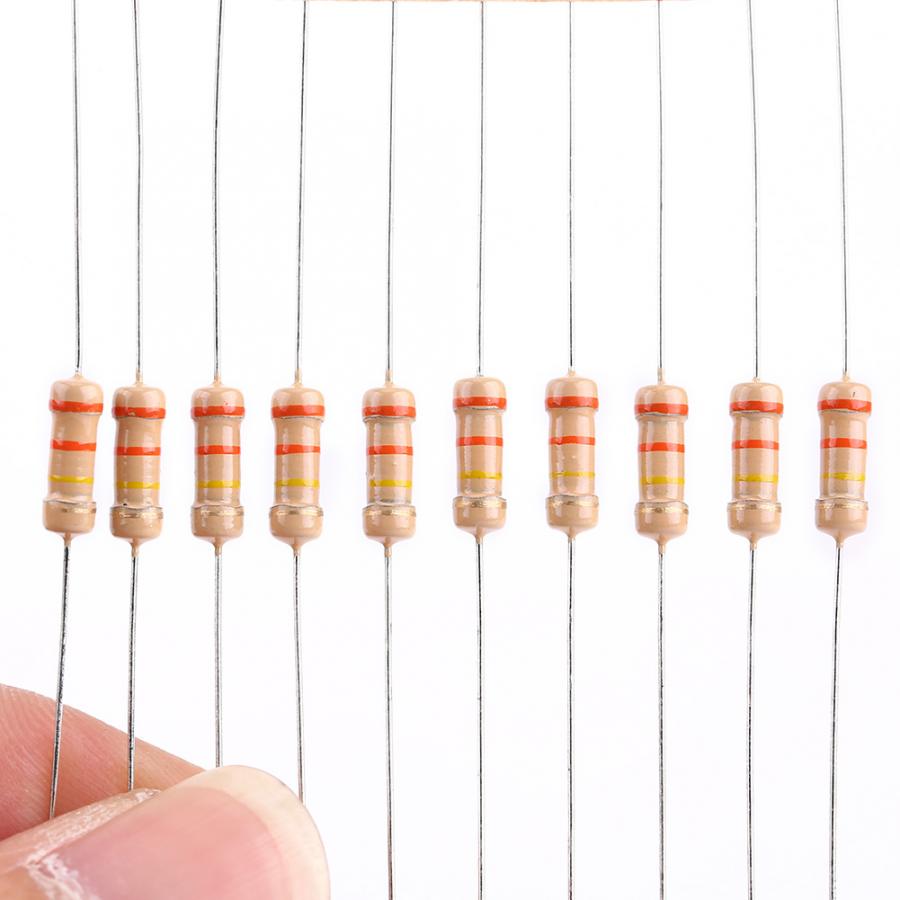 Carbon Film Resistors Kit Acogedor 1000pcs 1-10M ohm 1/2W Resistor ...