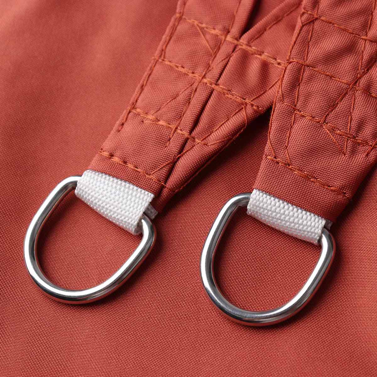 Waterproof 300D Rust red Square Rectangle Shade Sa... – Vicedeal