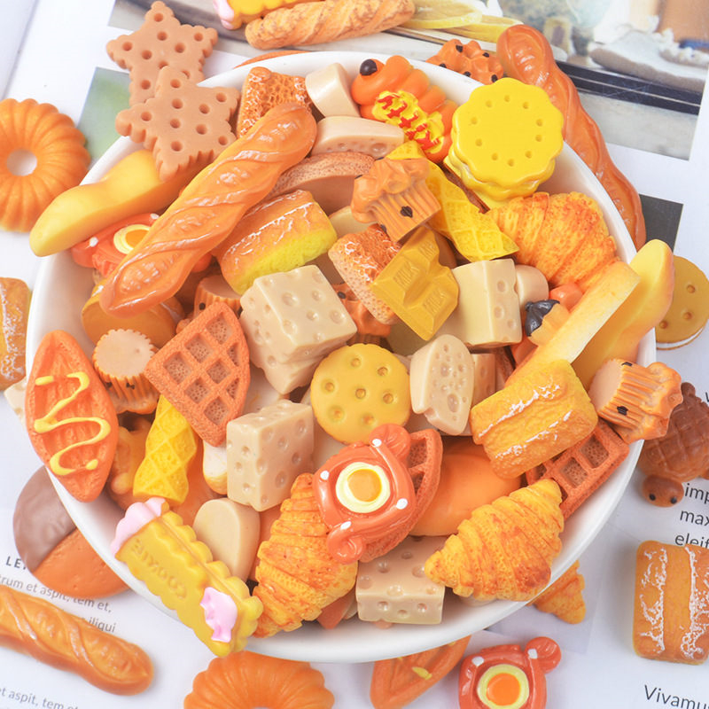 10 Pcs Simulated Bread Food Polymer Slime Box Toy ... – Vicedeal