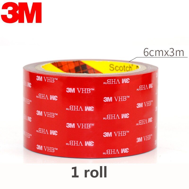 3Meters/Roll Double-Sided Adhesive 3M VHB Car Wipe... – Vicedeal