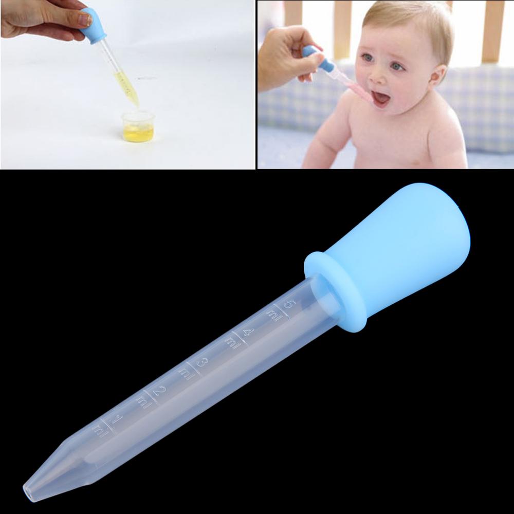 5ML Clear Silicone Plastic Baby Medicine Dropper S... – Grandado