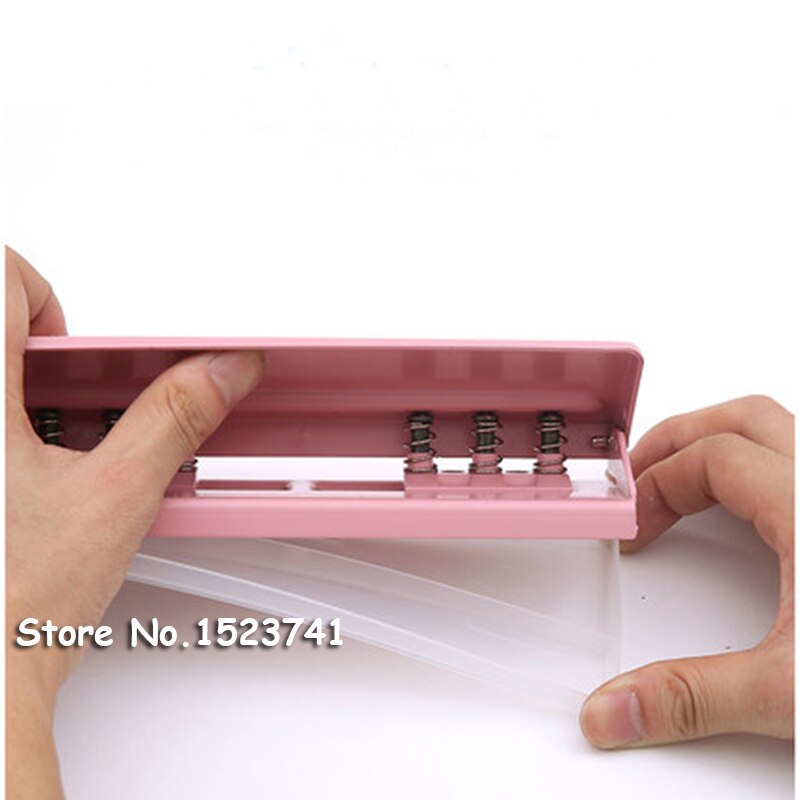 Perforator Metal 6 Hole Punch Blue Craft Puncher P... – Vicedeal