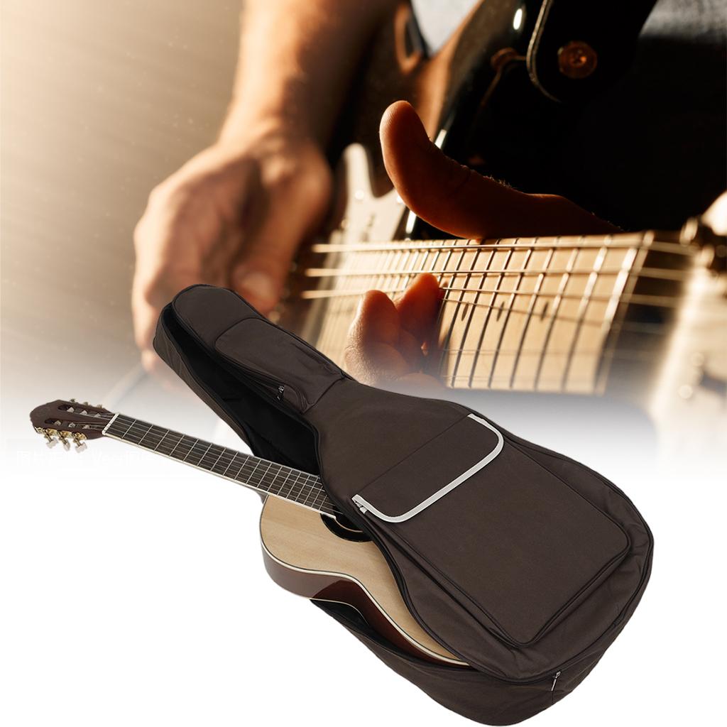 40/41 inch Acoustic Guitar Bag Backpack Soft Case ... – Grandado