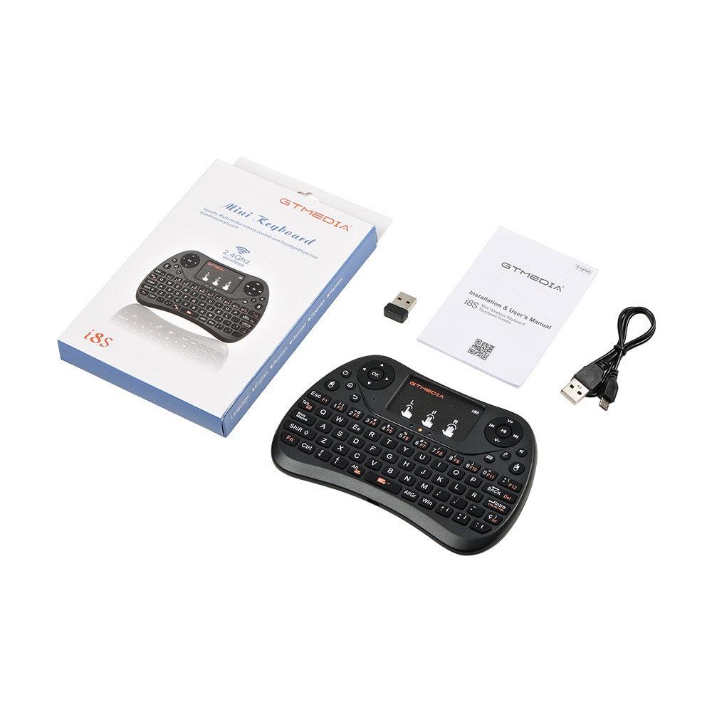 2.4G Mini Wireless Keyboard Spanish English Air Mo... – Grandado